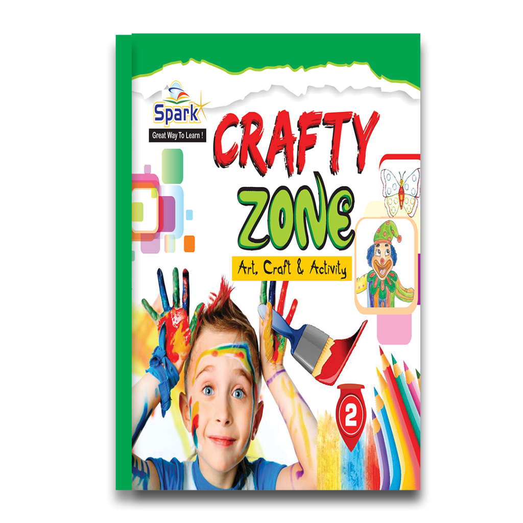 ART AND CRAFT ZONE DRAWING WITH MATERIAL -2 – Sanjeev Publications